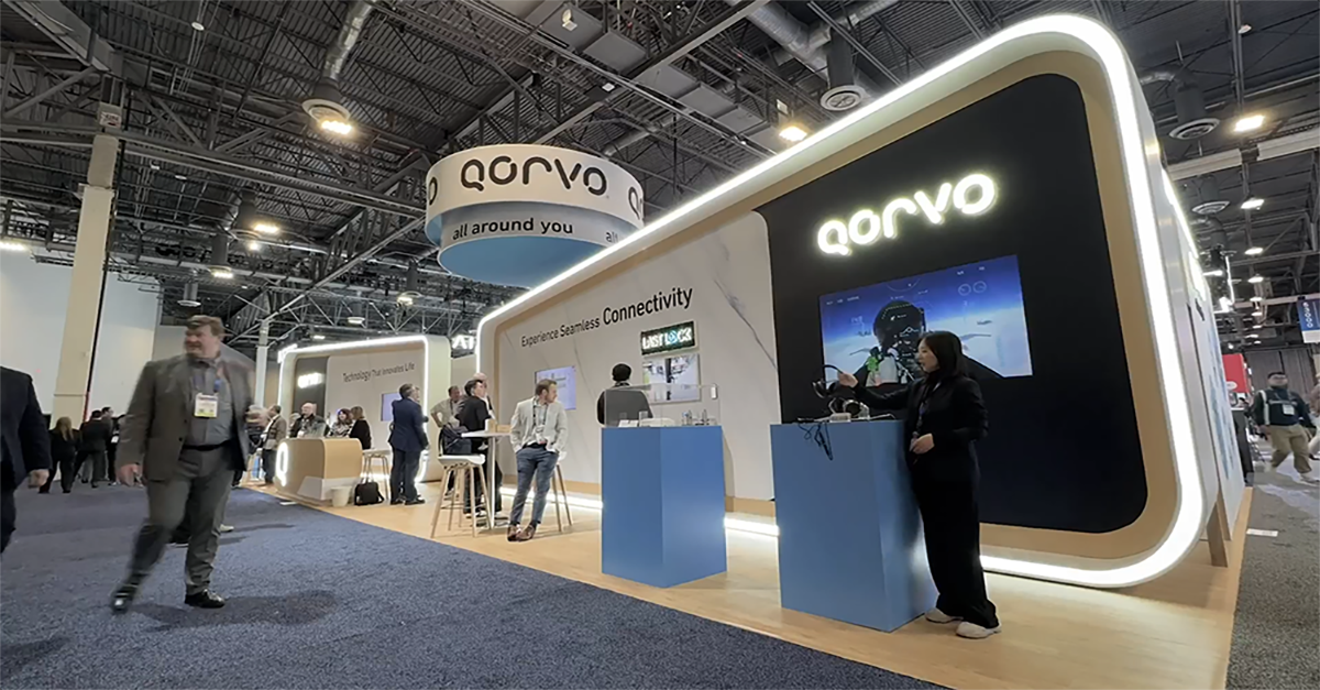 2025 年 消费电子展（CES） Qorvo 展位体验 - Qorvo