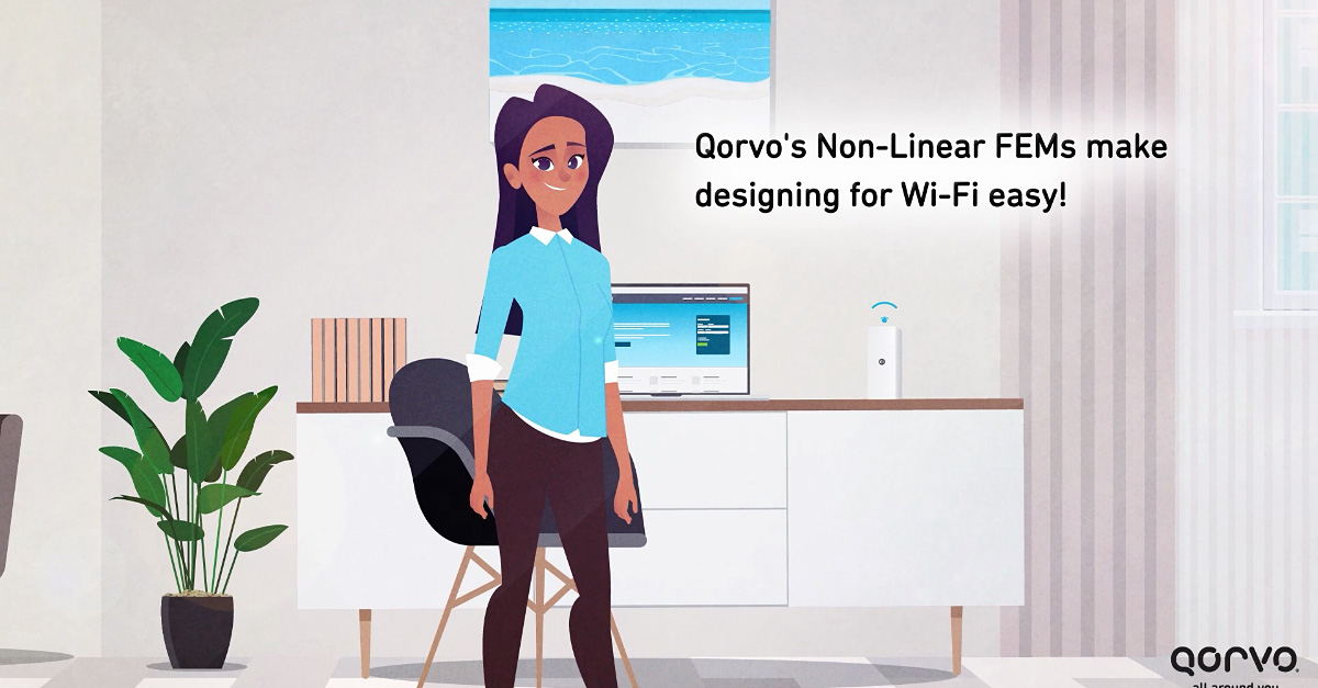 非线性 FEM 技术——让 Wi-Fi 7 的设计变简单！ - Qorvo